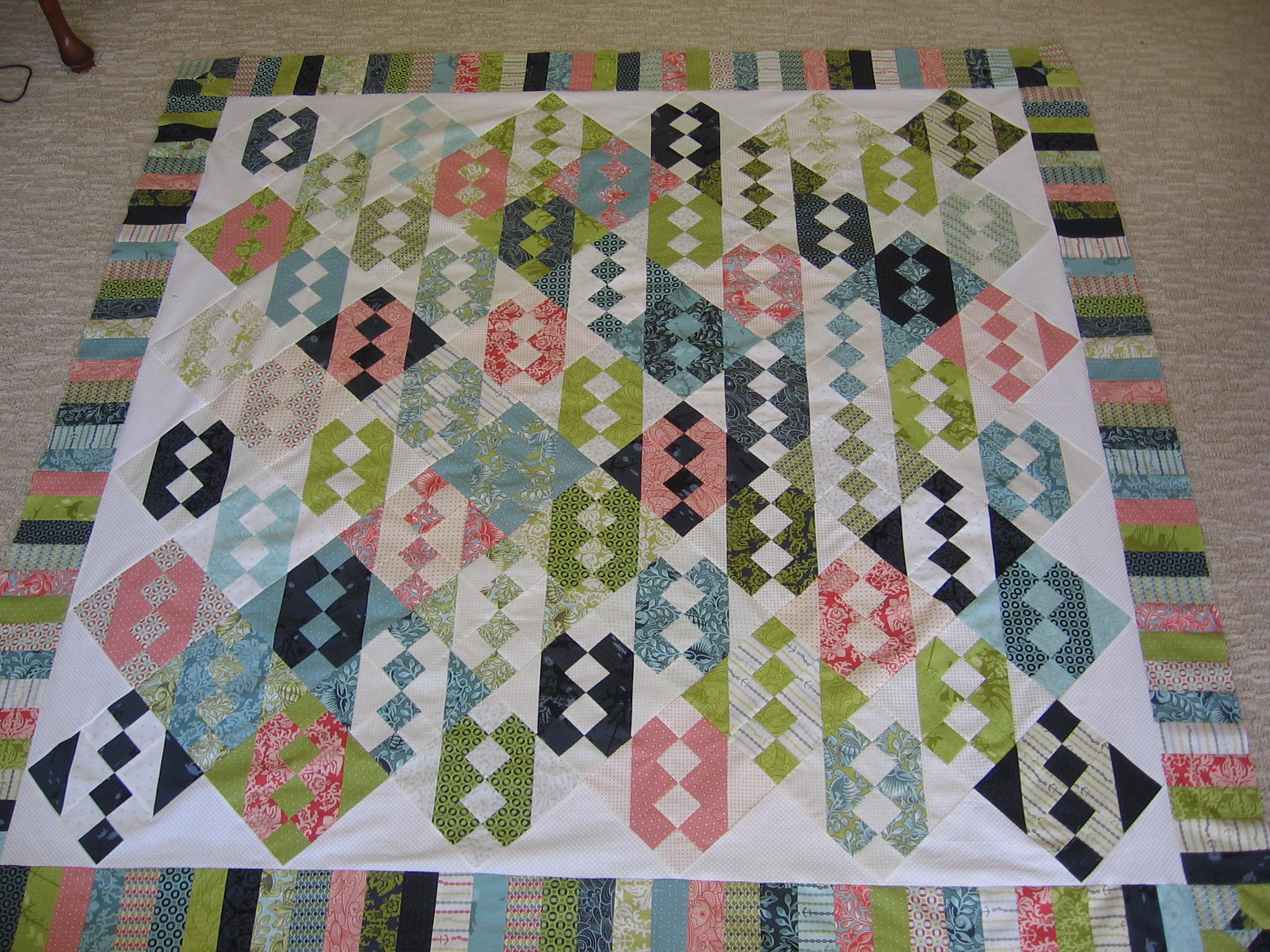 Neptune Rules Above and Below - Sister’s Choice Quilts