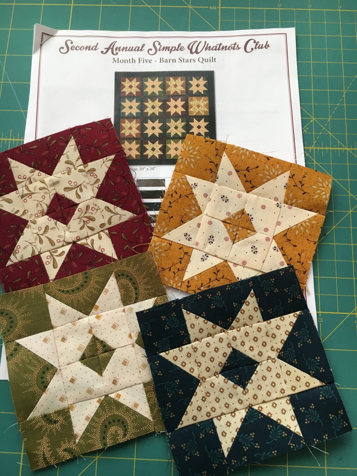 Barn Stars - Sister’s Choice Quilts