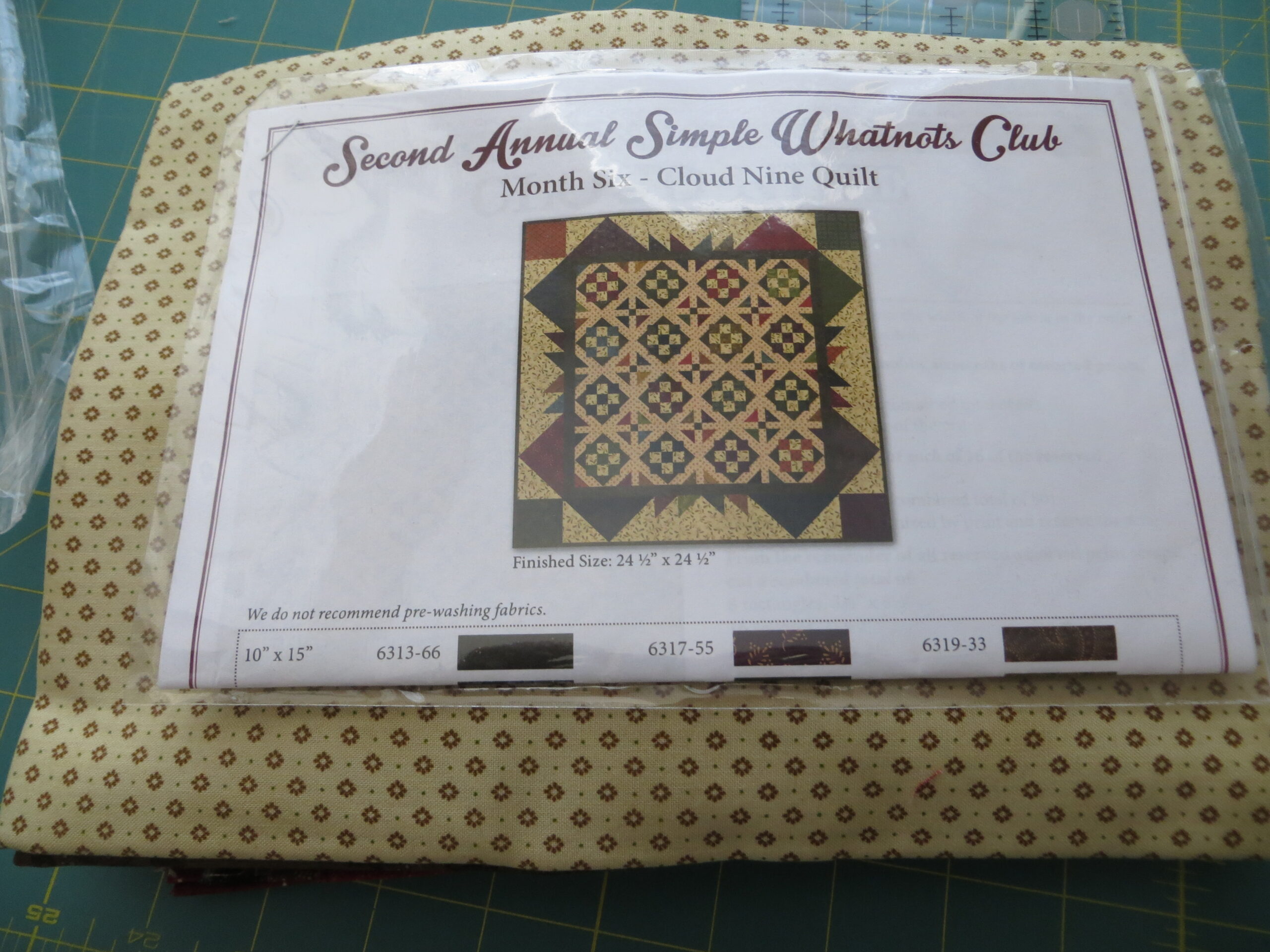 Latest Kim Diehl Simple Whatnots Kit - Sister’s Choice Quilts