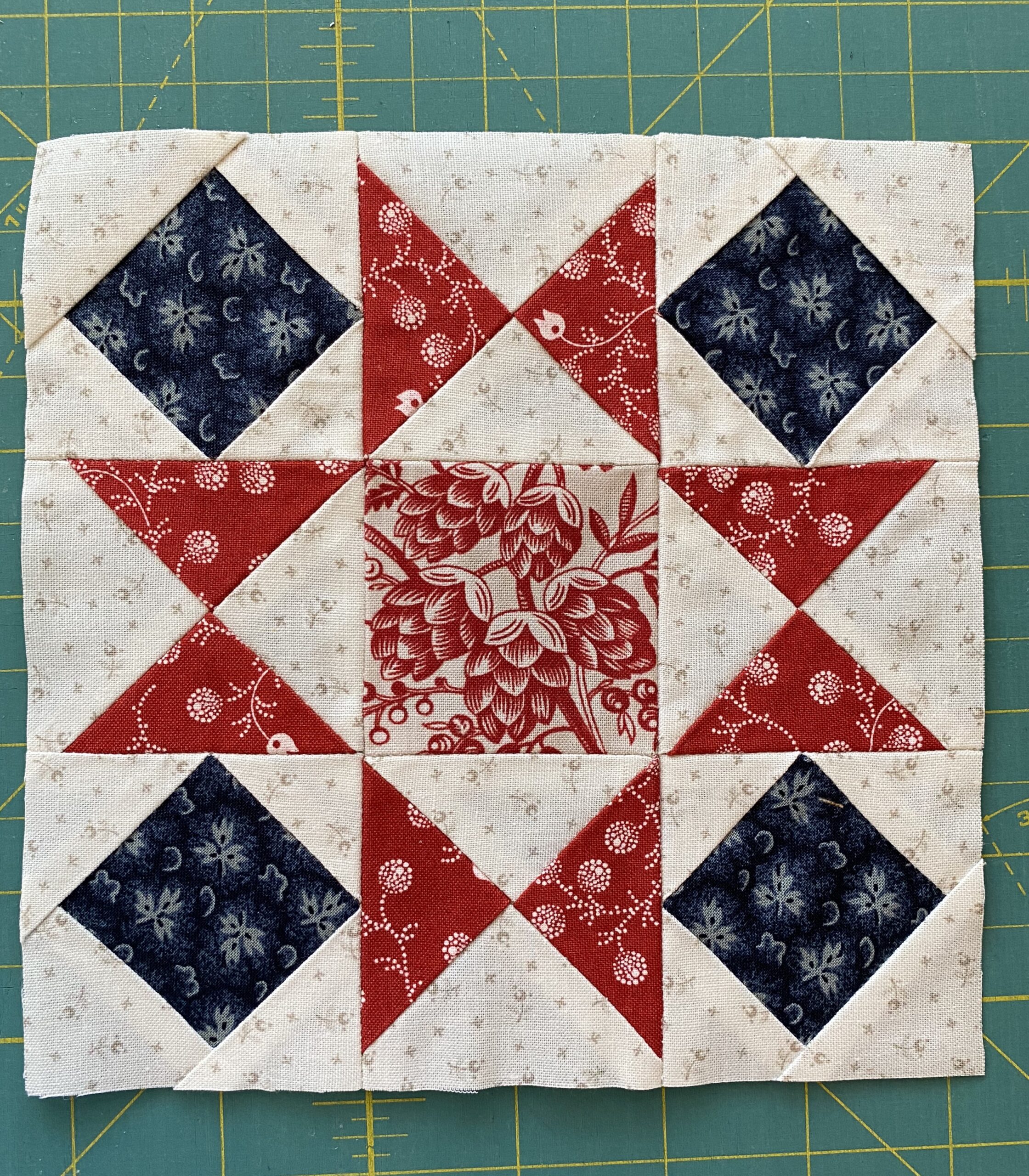The Last Moda Blockheads 3 Block - Sister’s Choice Quilts